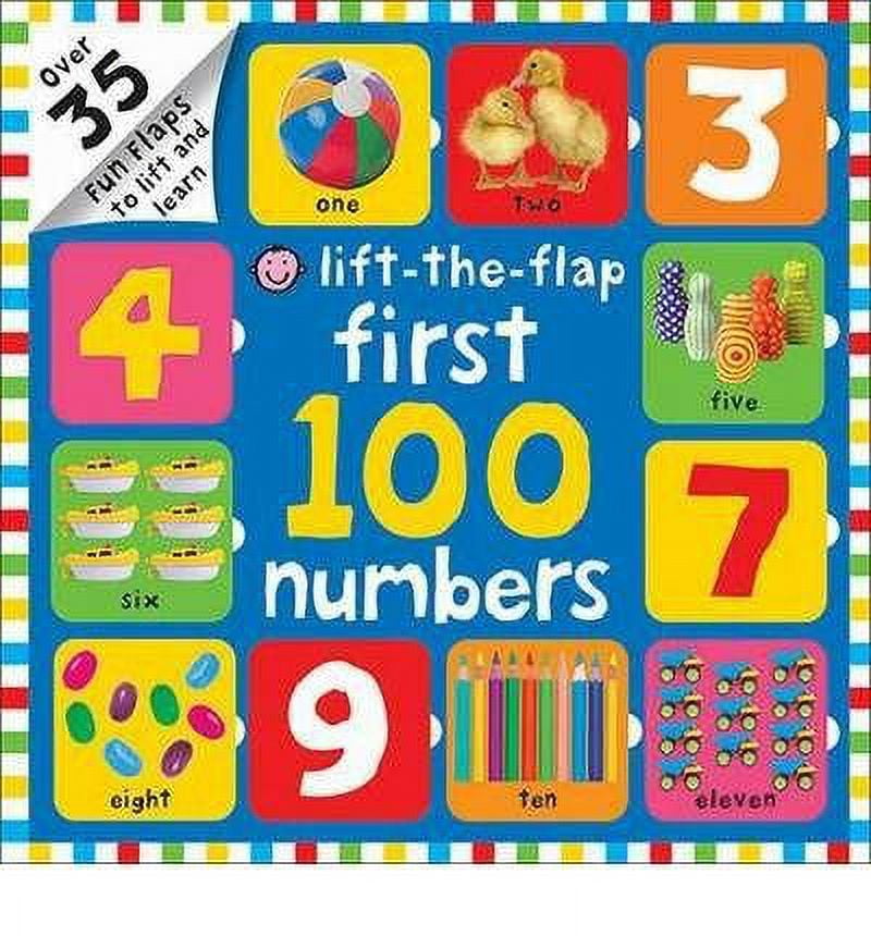 First 100 Numbers : First 100 Lift the Flap - Walmart.com