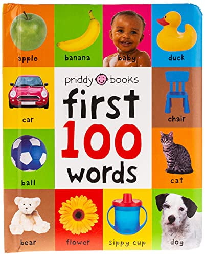 Pre-Owned First 100 Words : A Padded Board Book (Board Book ...