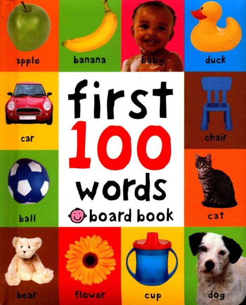 First 100 Words (Soft to Touch Board Books) (Hardcover) - Walmart.com
