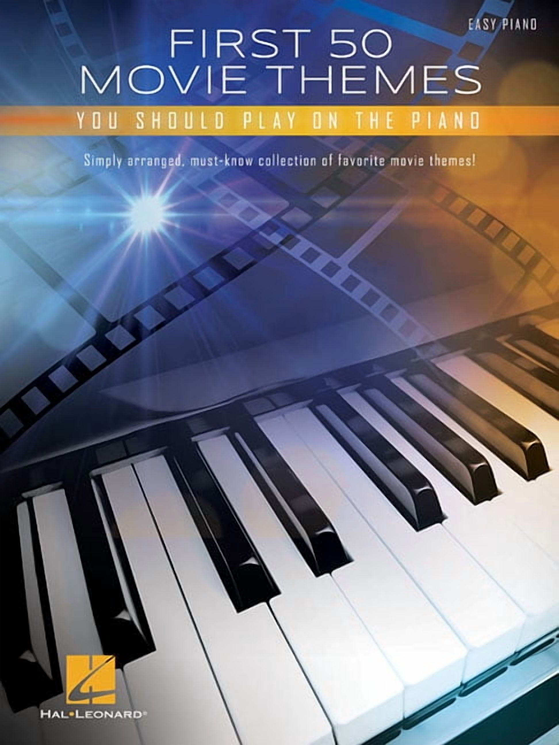 First 50 Movie Themes You Should Play on Piano, (Paperback) - Walmart.com