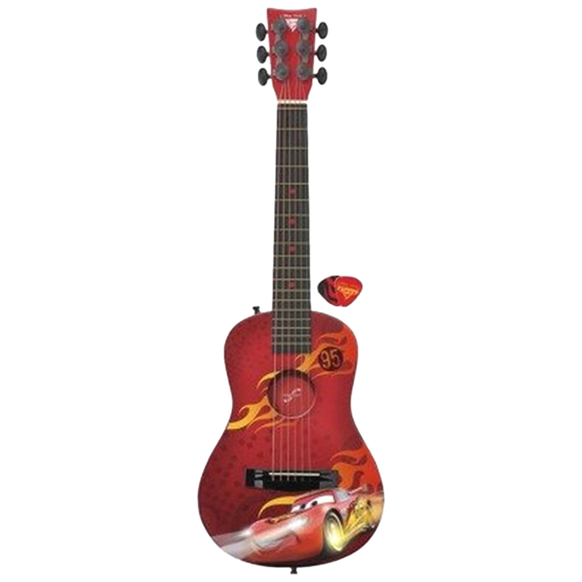 First Act Disney Cars Acoustic Guitar Musical Instrument with Picks ...