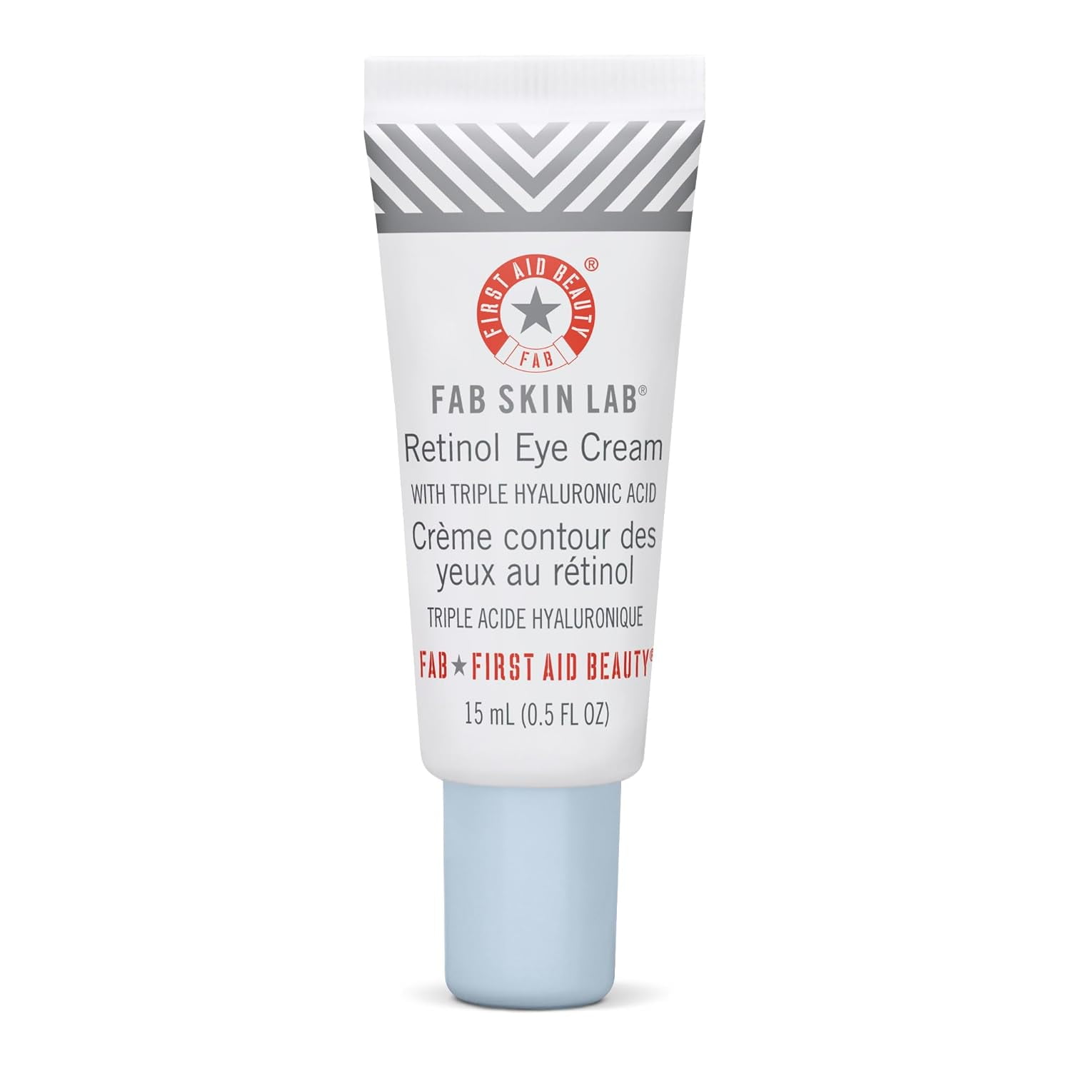 First Aid Beauty FAB Skin Lab Retinol Eye Cream with Triple Hyaluronic ...