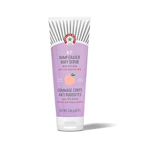 First Aid Beauty - KP Bump Eraser Body Scrub with 10 AHA Keratosis ...