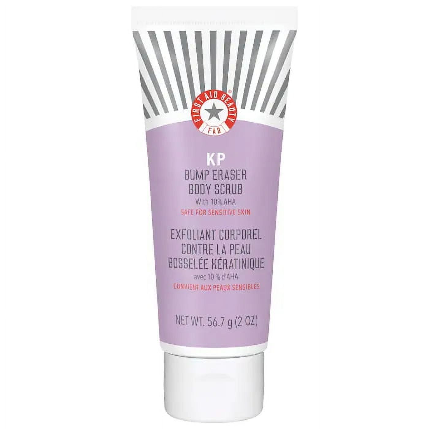 First Aid Beauty Skin Exfoliating Mini KP Bump Eraser Body Scrub with ...