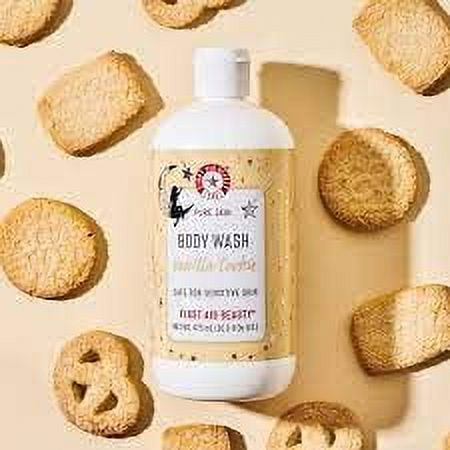 First Aid Beauty Pure Skin Body Wash Vanilla Cookie Deep Cleansing ...