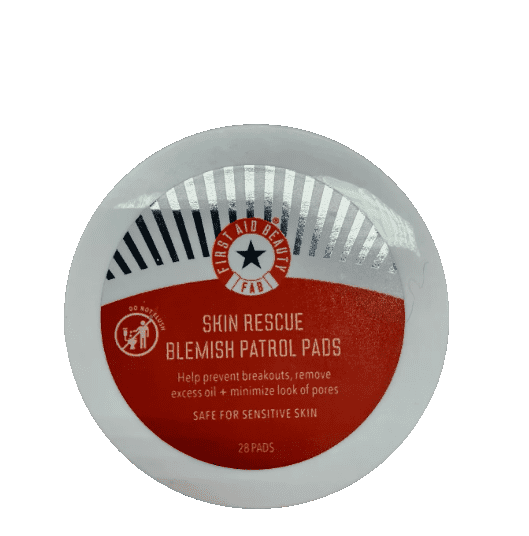 First Aid Beauty Blemish Patrol Pads, Medicated Facial Pads, Salicylic ...