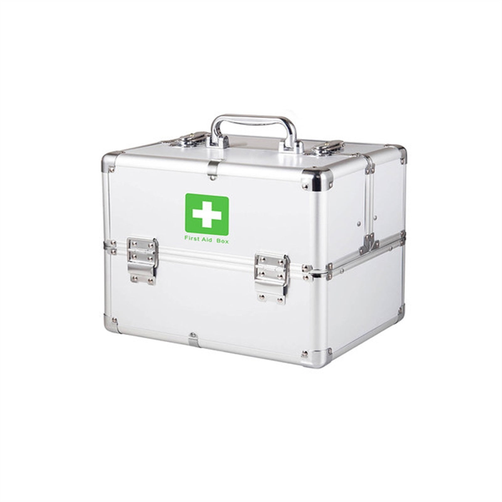 First Aid Box Cabinet Box Aluminum Portable Emergency Medical Box ...