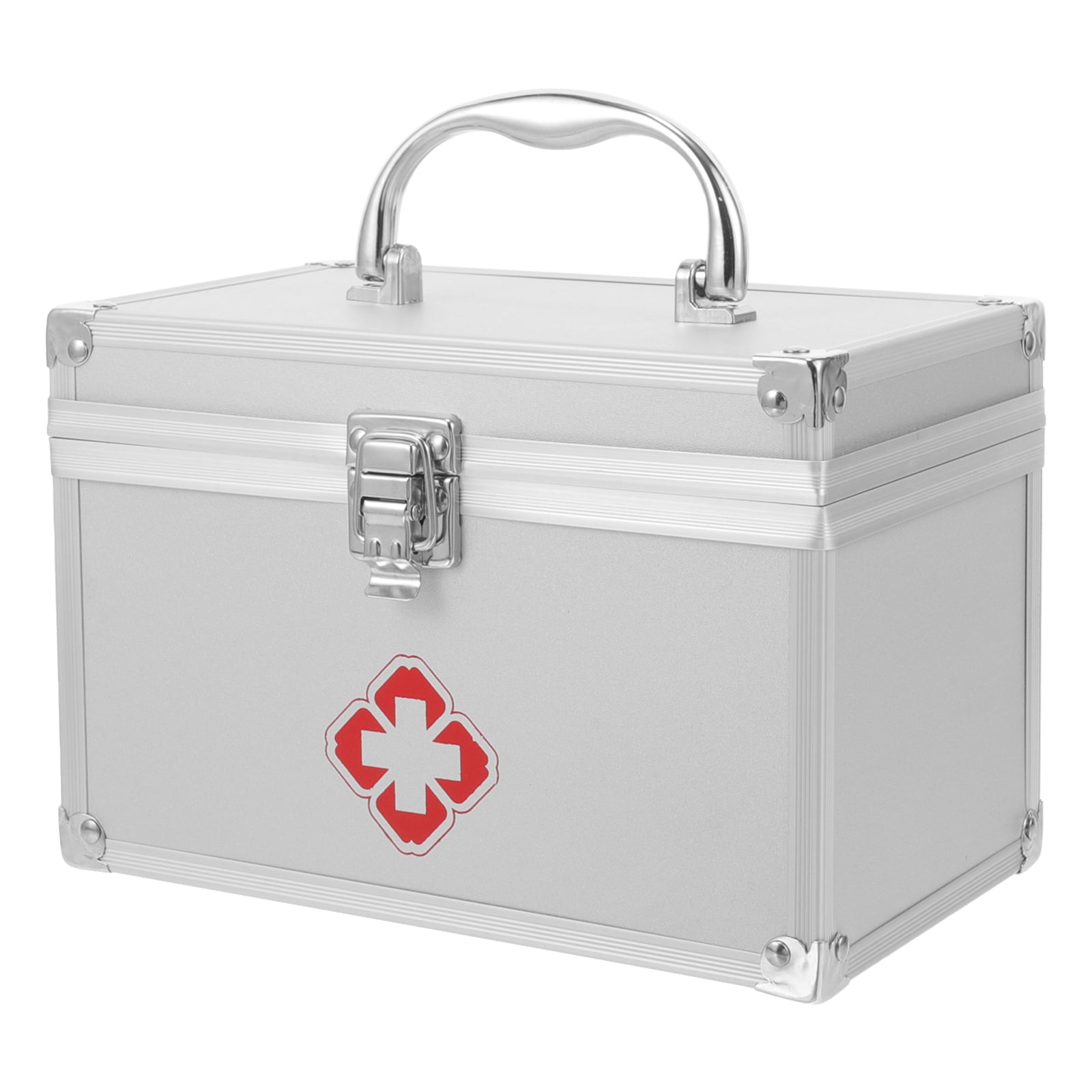 First Aid Box Large Metal Medicine Box Household Medicine Box Portable ...