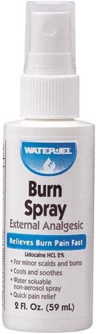 First Aid Burn Spray, Antiseptic Burn Pump Bottle, 2 Ounce, 2 Pack, MS ...