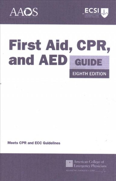 First Aid, CPR, and AED Guide - Walmart.com