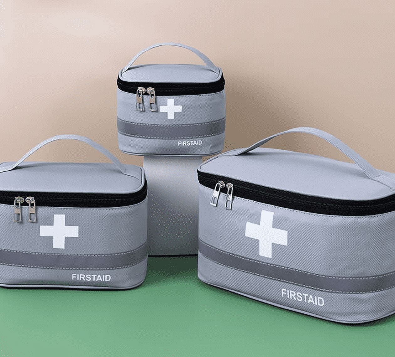 First Aid Carry Kit Bag - Case Box Pouch - Medical Emergency Survival ...