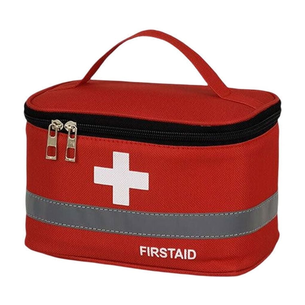 First Aid Carry Kit Bag - Case Box Pouch - Medical Emergency Survival ...