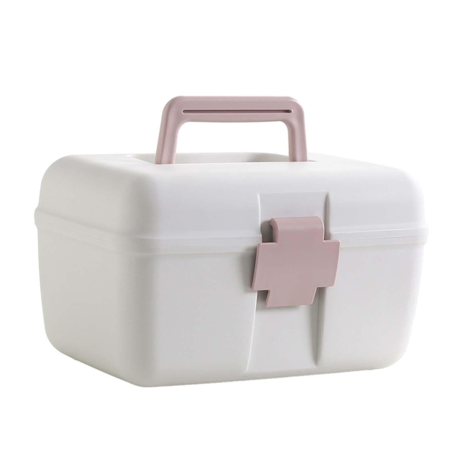 First Aid Case Organizer Storage Box for Sewing Arts Crafts Camping ...