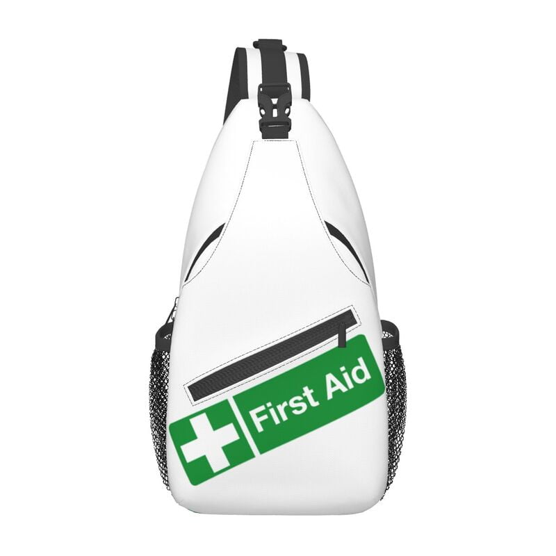 First Aid Emergency Medicine Crossbody Sling Backpack Men Custom Doctor ...