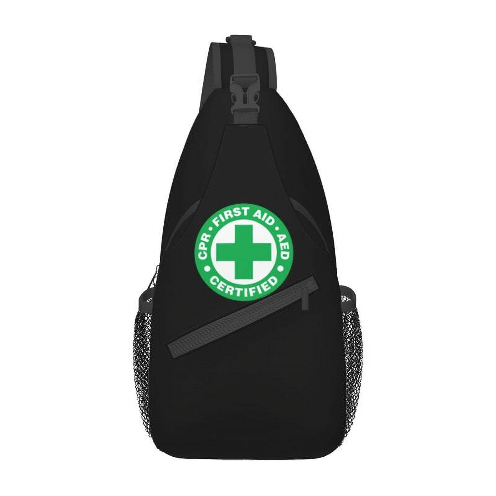 First Aid Emergency Medicine Crossbody Sling Backpack Men Custom Doctor ...