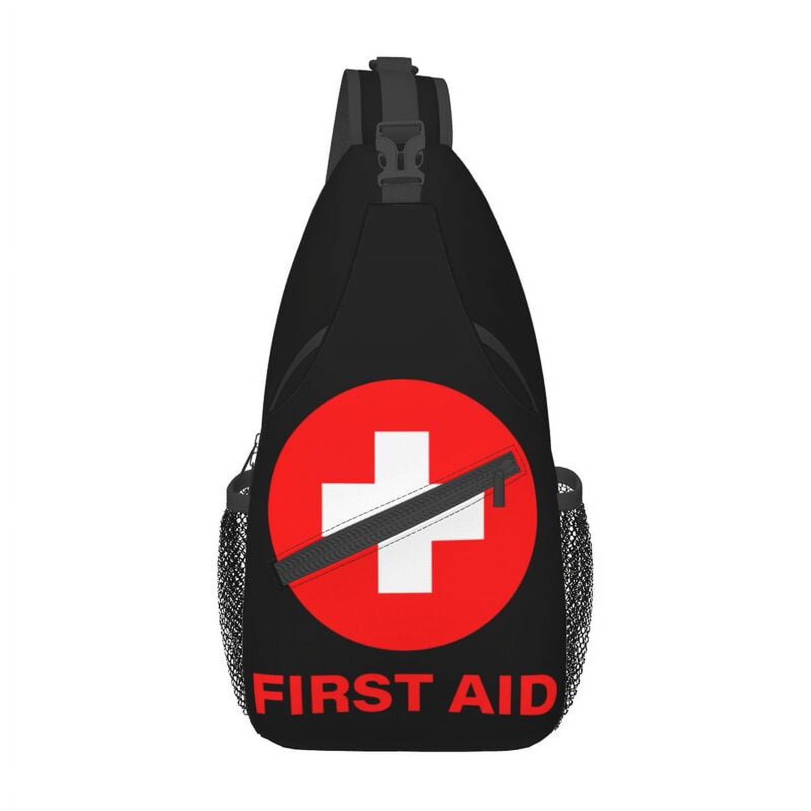 First Aid Emergency Medicine Crossbody Sling Backpack Men Custom Doctor ...