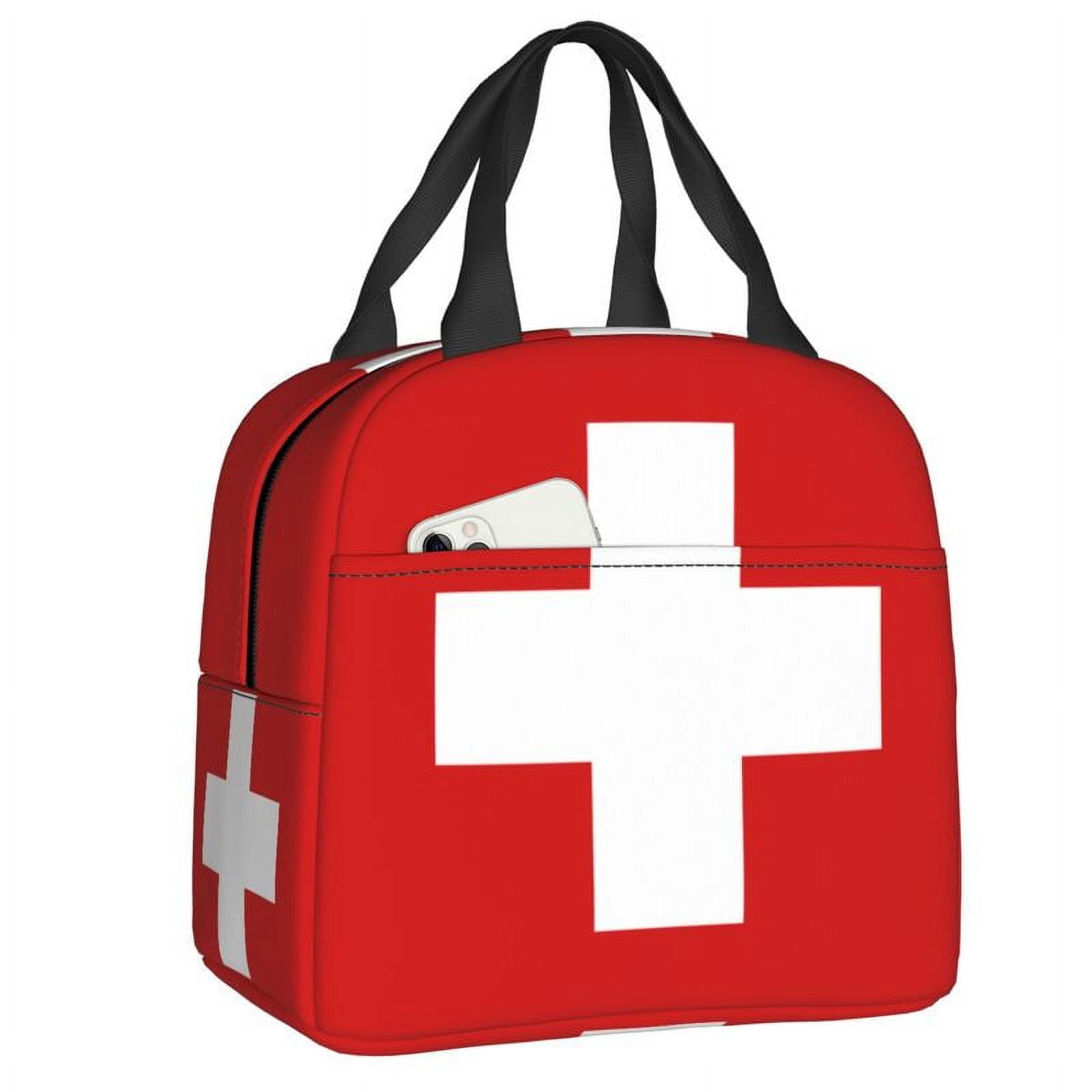 First Aid Emergency Medicine Lunch Box Doctor Nurse Thermal Cooler Food ...
