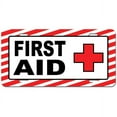 First Aid Kit - Business Sign Novelty Metal Vanity License Tag Plate ...