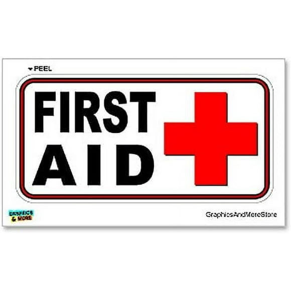First Aid Sticker