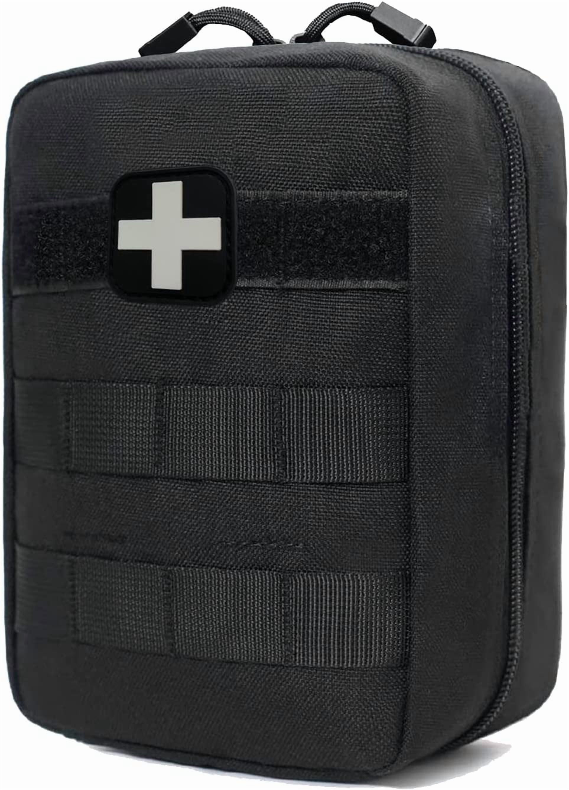 First Aid Kit EMT Medical IFAK Pouch, Molle Tactical Med Emergency ...