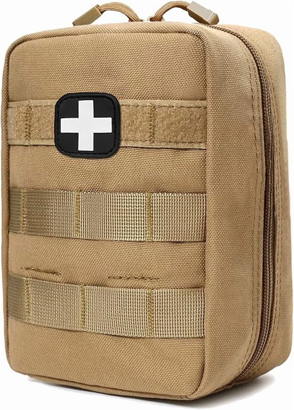 First Aid Kit EMT Medical IFAK Pouch, Molle Tactical Med Emergency ...