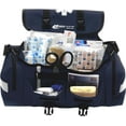 First Aid Kit - Fully Stocked Portable Reflective Bag -First Responder ...