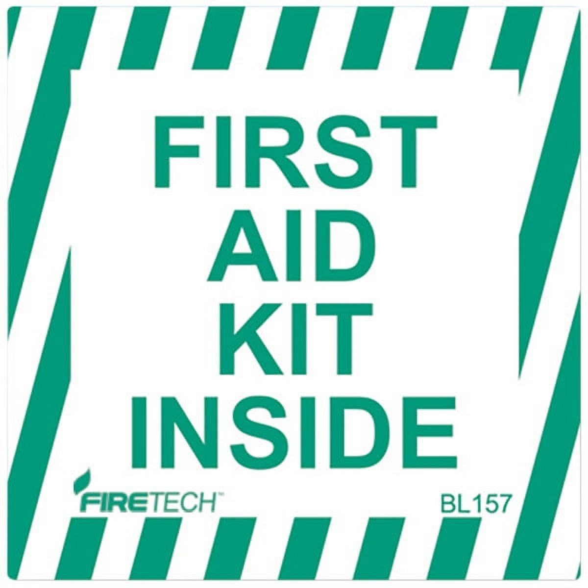 “First Aid Kit Inside” Vinyl Sign - Walmart.com