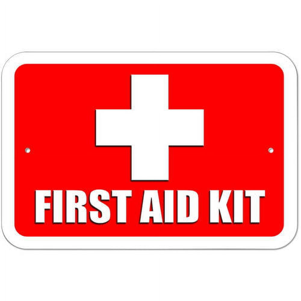 First Aid Kit Sign - Walmart.com