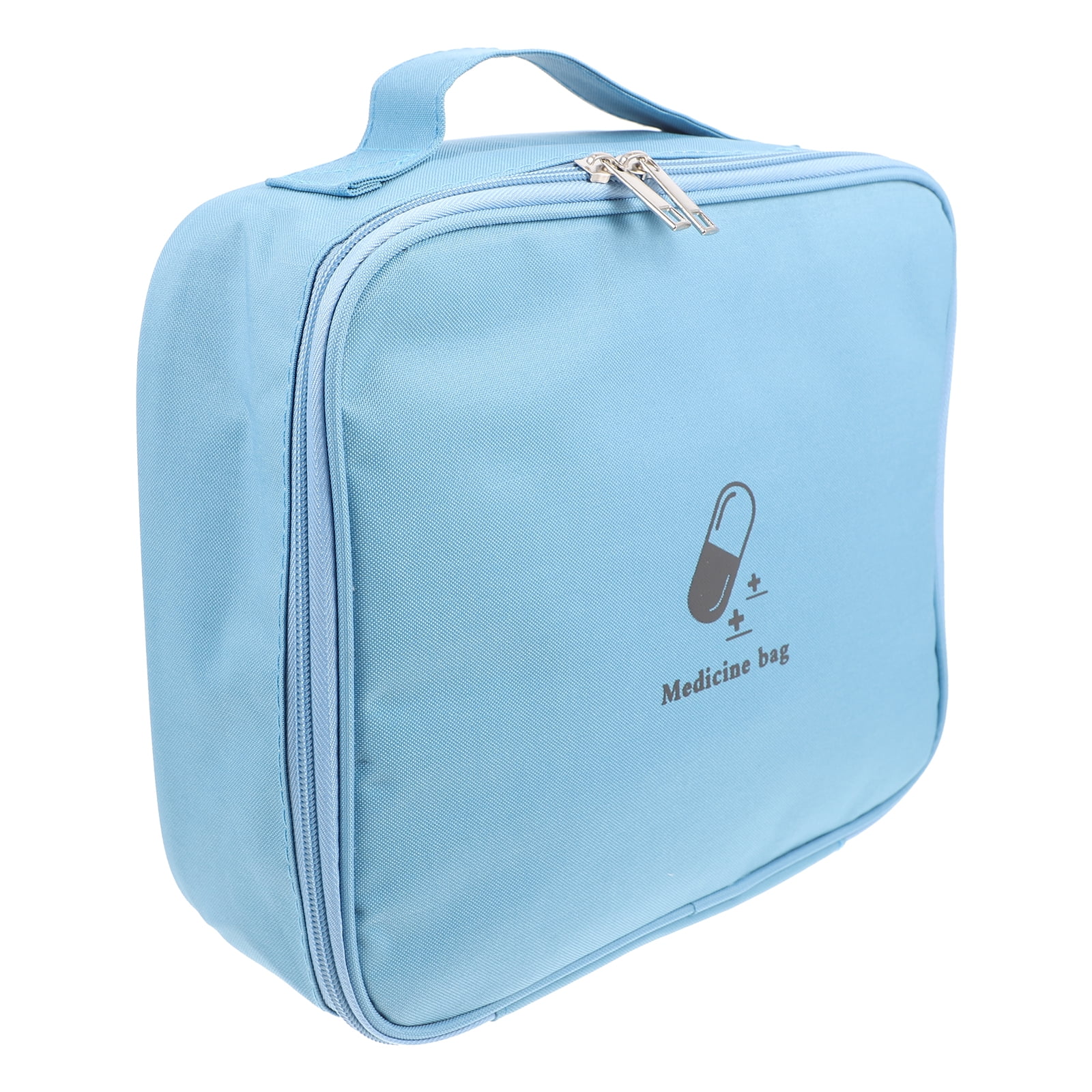 First Aid Kit Travel Medical Bag Medicine Bottle Holder Cosmetic ...