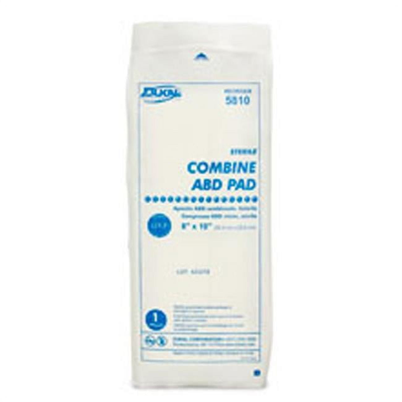 First Aid Only Trauma Pad,White,9"L,5"W,PK10 J236 HSA/FSA Eligible ...