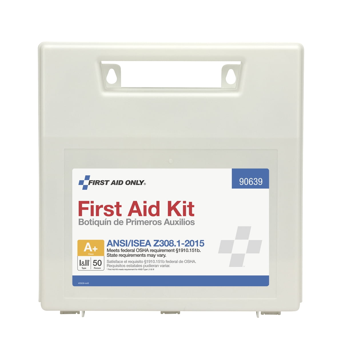 First Aid Only 183 Piece Plastic First Aid Kit, ANSI Compliant HSA/FSA ...