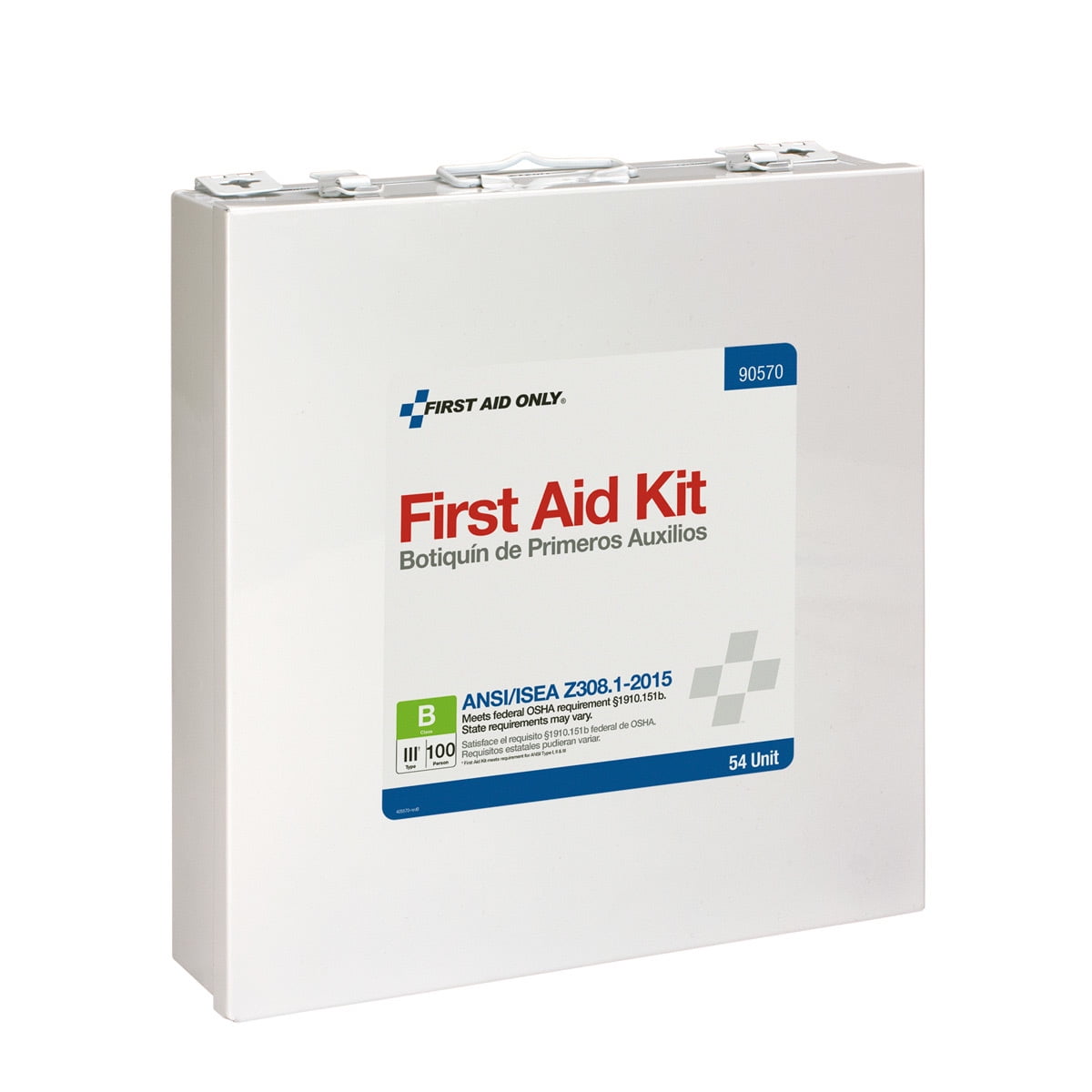 First Aid Only 213 Piece Metal First Aid Kit, ANSI Compliant - Walmart.com