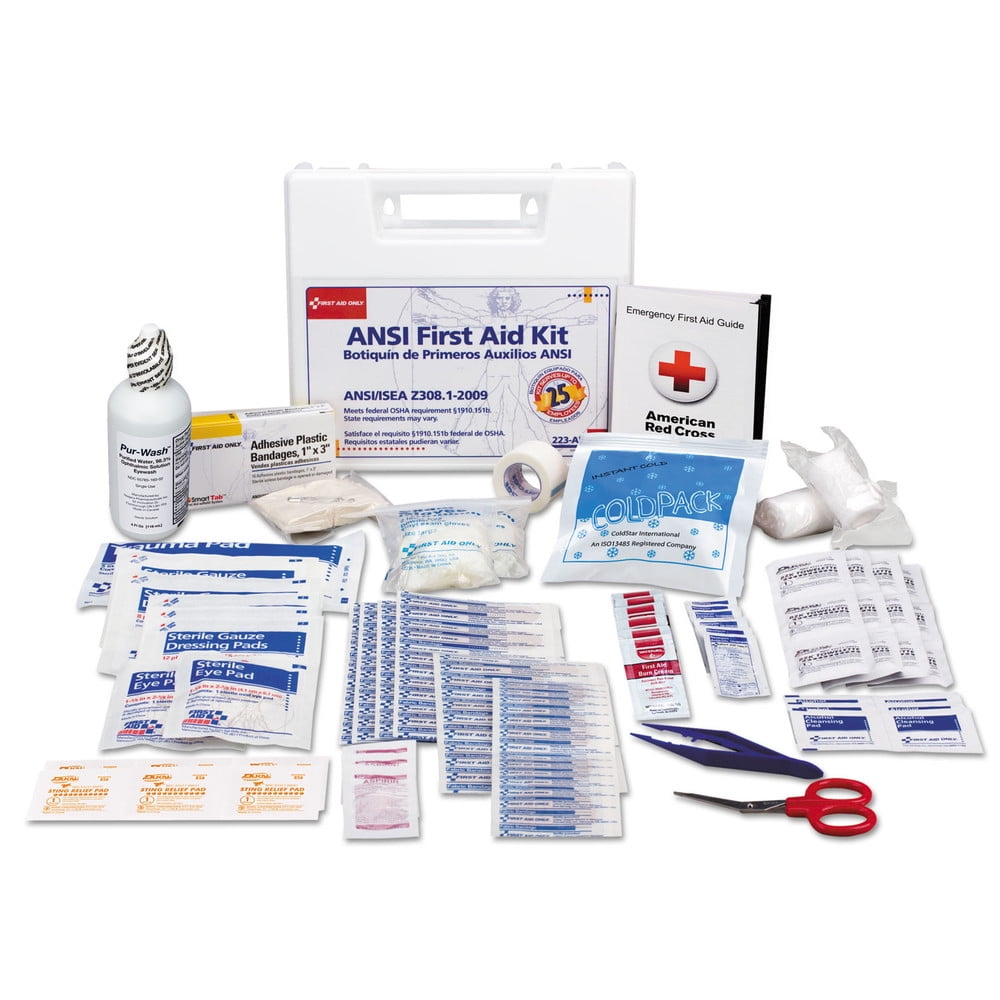 First Aid Only 25 Person First Aid Kit Refill - Walmart.com