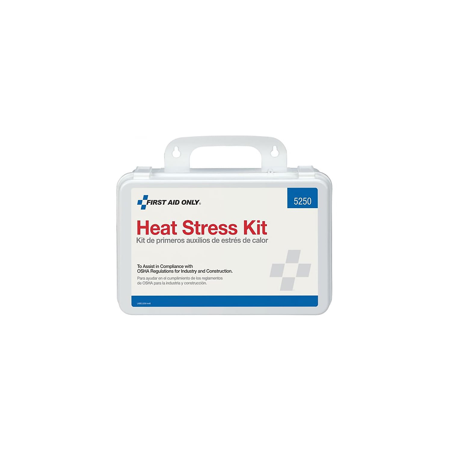 First Aid Only 5250 Plastic case Unitized OSHA Compliant Heat Stress ...