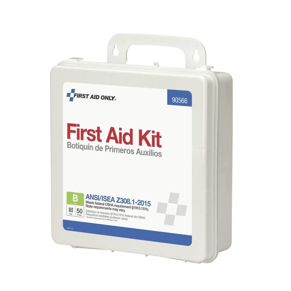 First Aid Only ANSI 2015 Compliant Class B Type III First Aid Kit for ...