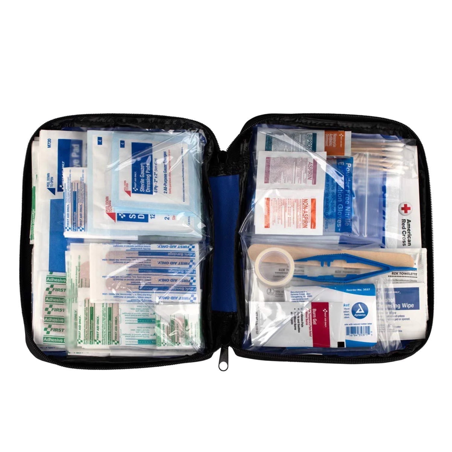First Aid Only All-Purpose First Aid Kit, 200 Piece, Fabric Case ...