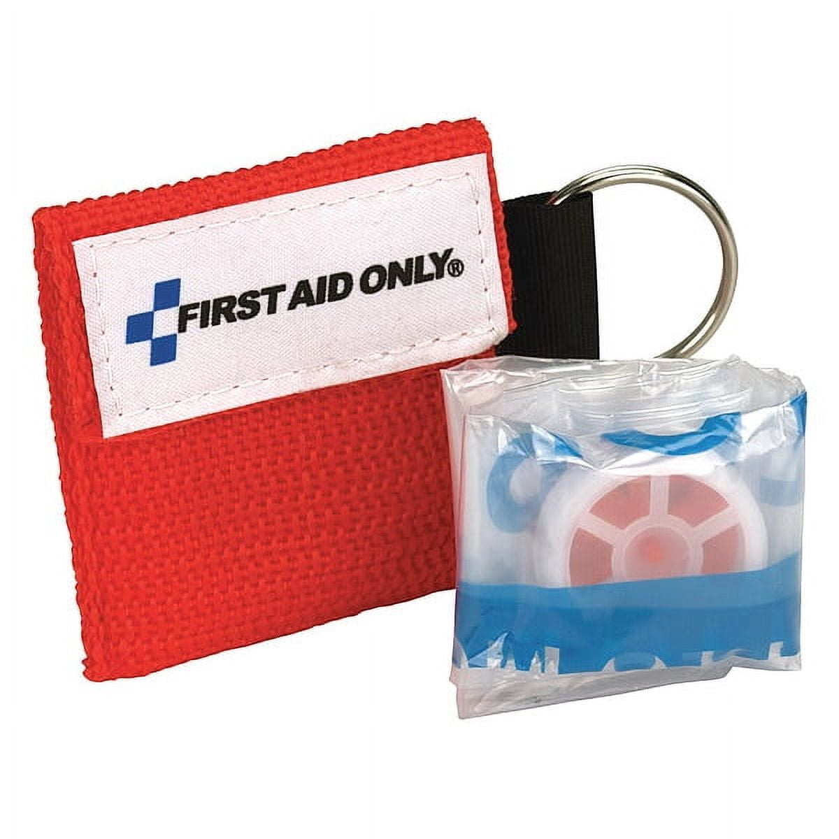 First Aid Only CPR Faceshield with Oneway Valve,2 in. L M5092 - Walmart.com