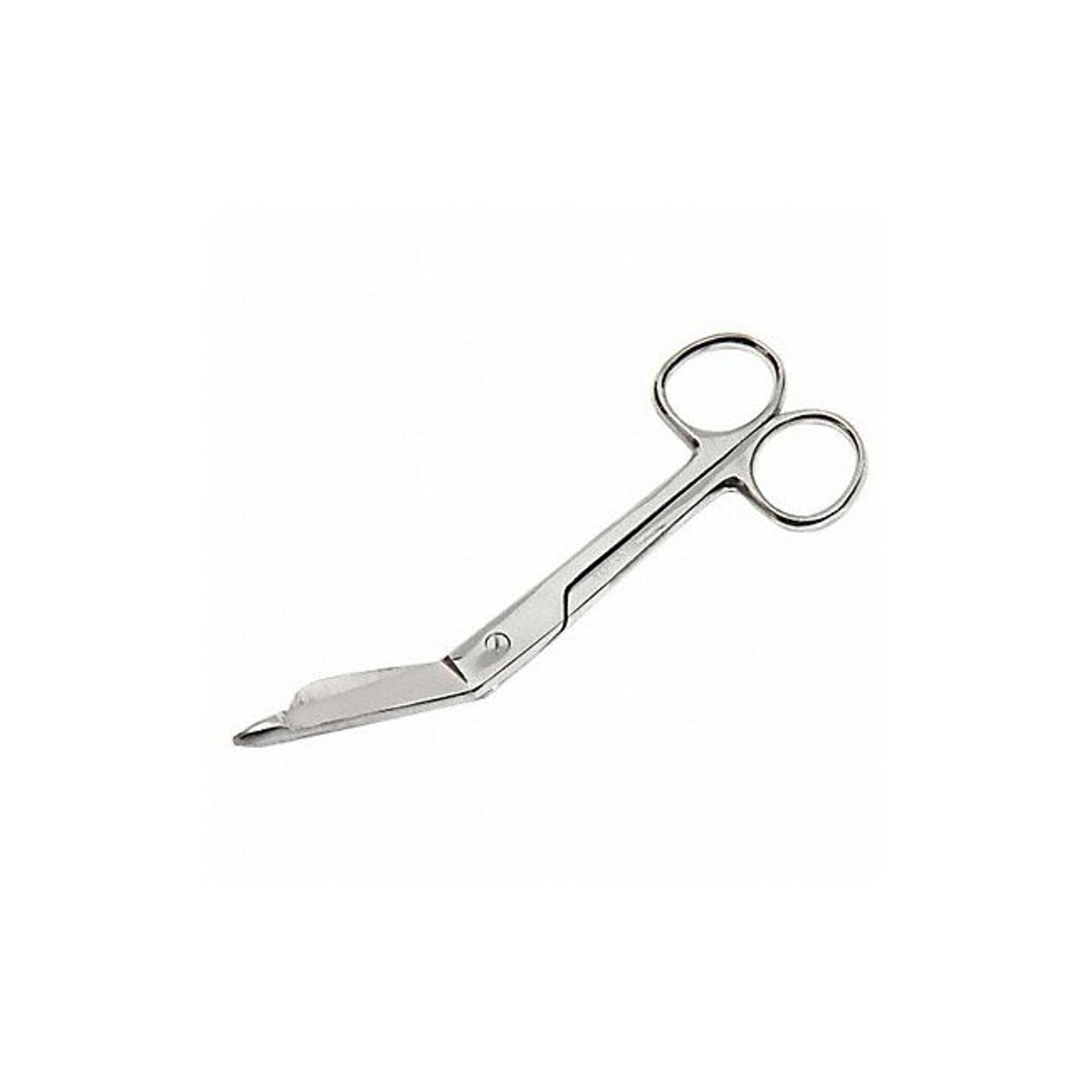 First Aid Only Medical Bandage Scissors, 5-1/2 In. L, Silver, Pointed ...