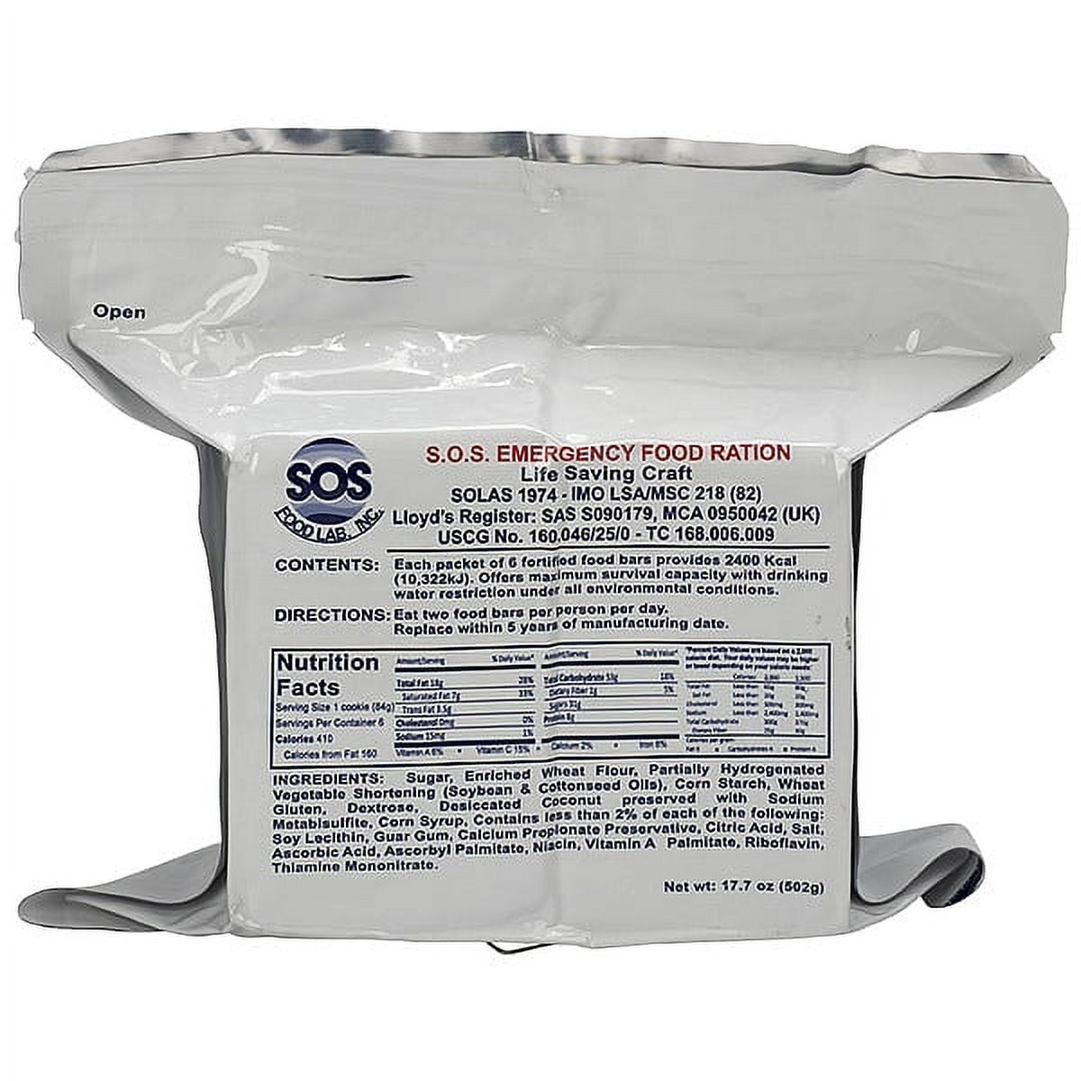 First Aid Only Emergency Food Ration Packet,17.7 oz 805958 - Walmart.com