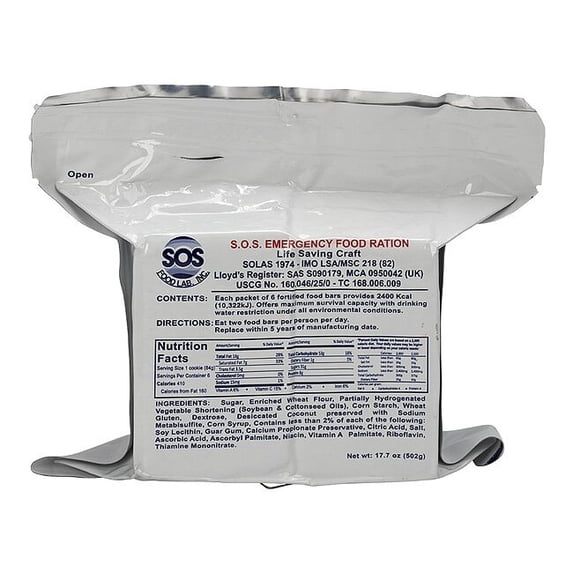 Emergency Food Ration Packet,17.7 oz 805958 - Walmart.com