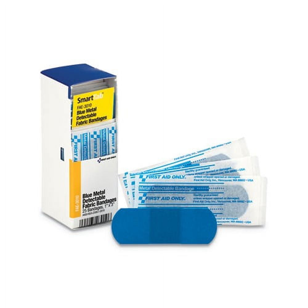First Aid Only, FAOFAE3010, Visible Metal Detectable Bandages, 1 Each ...