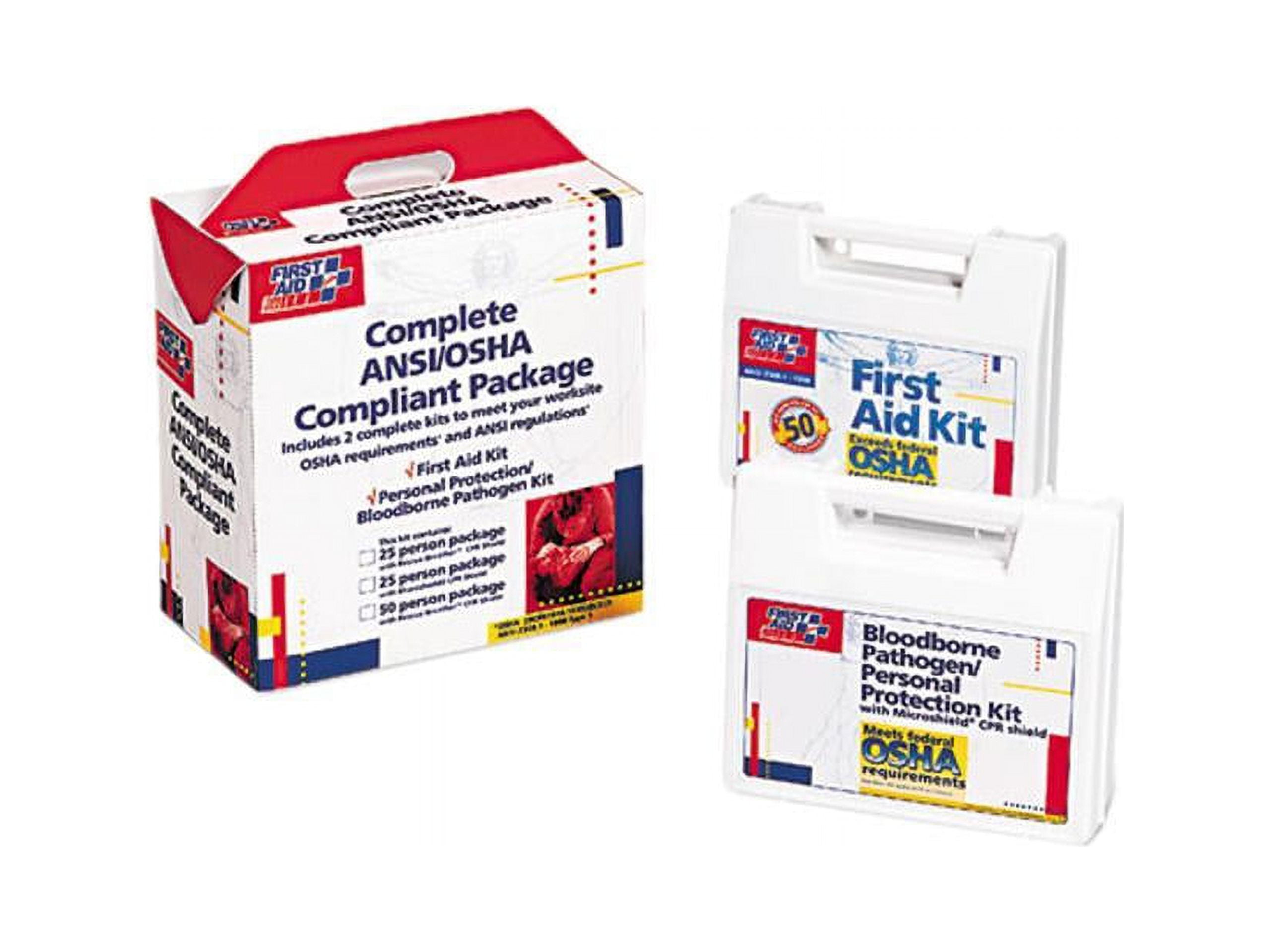 First Aid Only First Aid Kit for 50 People, 229-Pieces, ANSI/OSHA ...