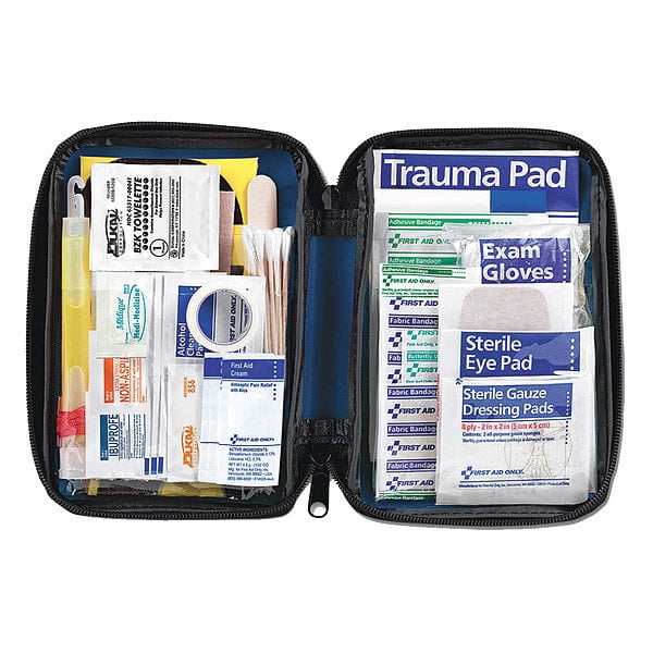First Aid Kit and Housing, Fabric 103 Components, 30 People Served HSA ...