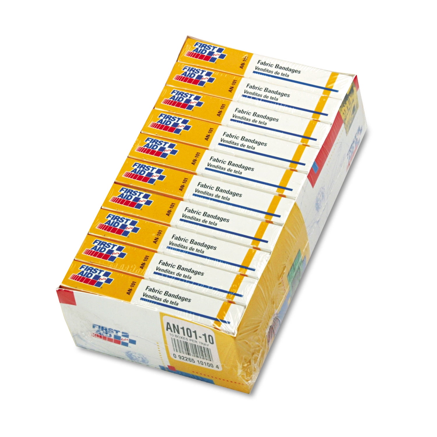 First Aid Only First-Aid Refill Fabric Adhesive Bandages 1" x 3" 160 ...
