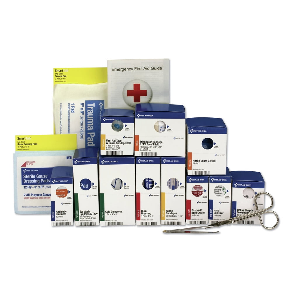 First Aid Only Medium SmartCompliance First Aid Refill Pack, ANSI A ...