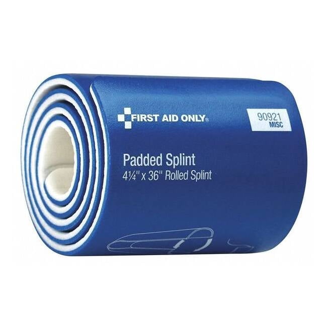 First Aid Only Splint,Arm,Red/Gray,Foam 90921 HSA/FSA Eligible ...