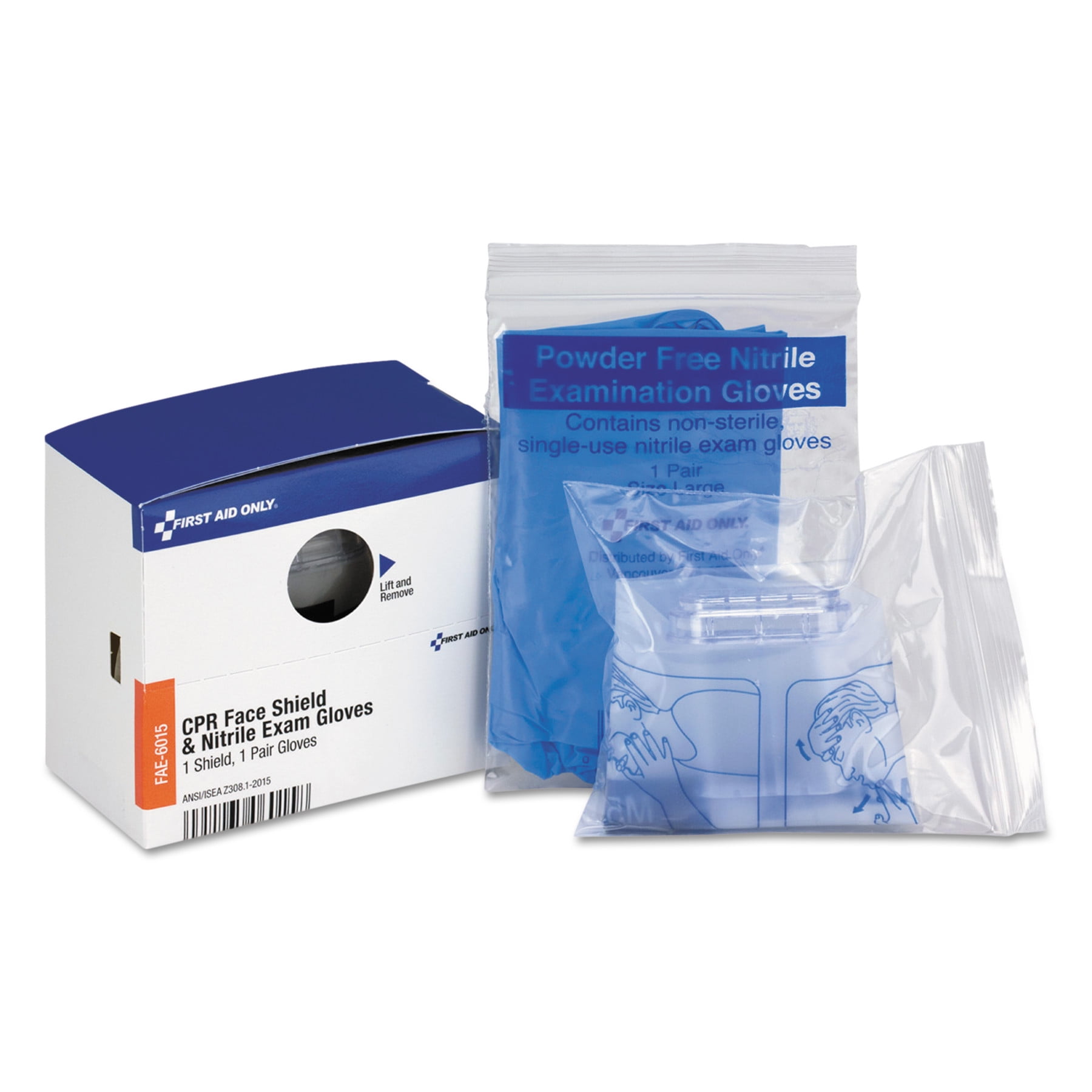 First Aid Only Rescue Breather Face Shield HSA/FSA Eligible - Walmart.com
