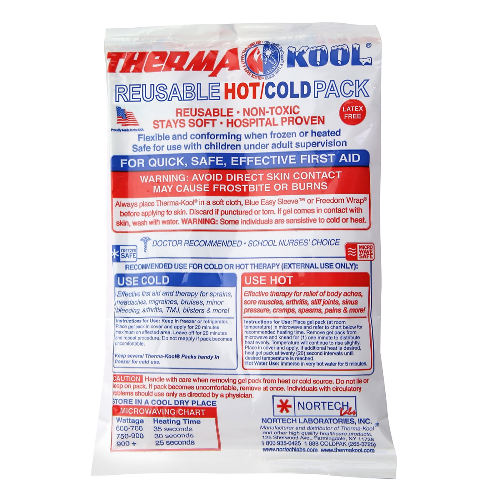 First Aid Only Reusable Hot/Cold Pack, 4" x 6", Pack of 12 - Walmart.com