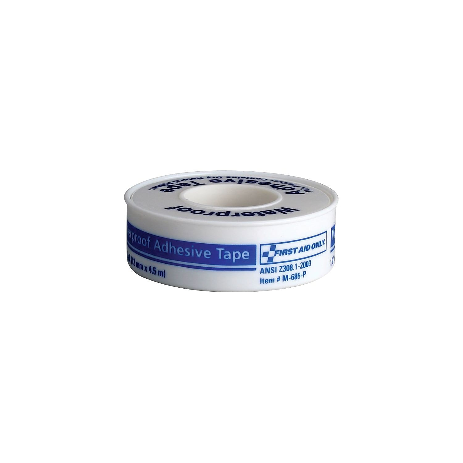 Acme United Waterproof Medical Tape, Plastic Spool, Strong Adhesive, 1/ ...