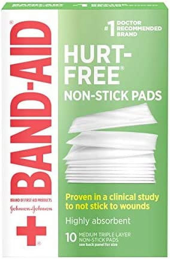 First Aid Pads, Medium Non-Stick Pads, 10 Count (Pack of 6) - Walmart.com
